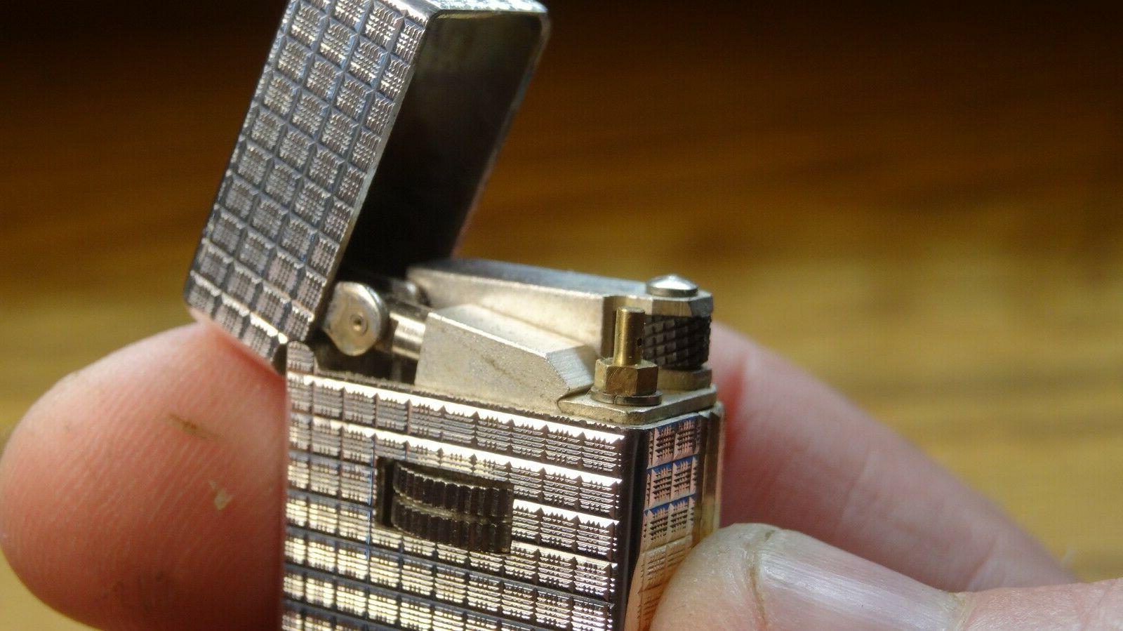 Zaima tall Pipe Lighter in Silver Plate